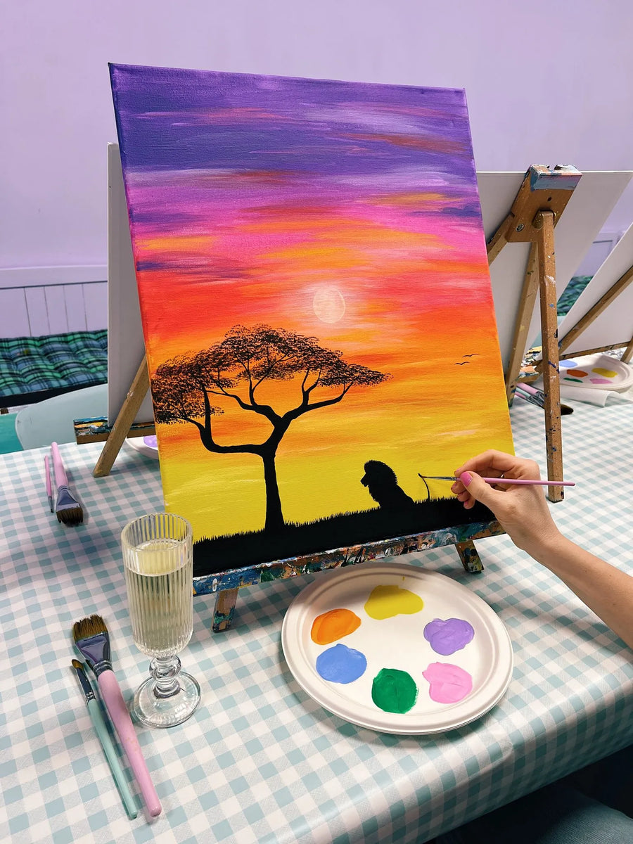 19/05/2026 - Lion Safari – Brush and Bubbles