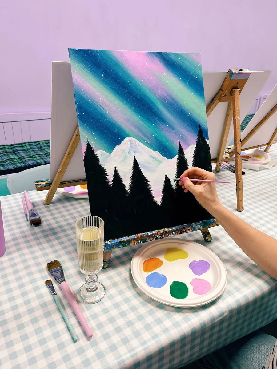 17/01/2026 - Northern Lights – Brush and Bubbles